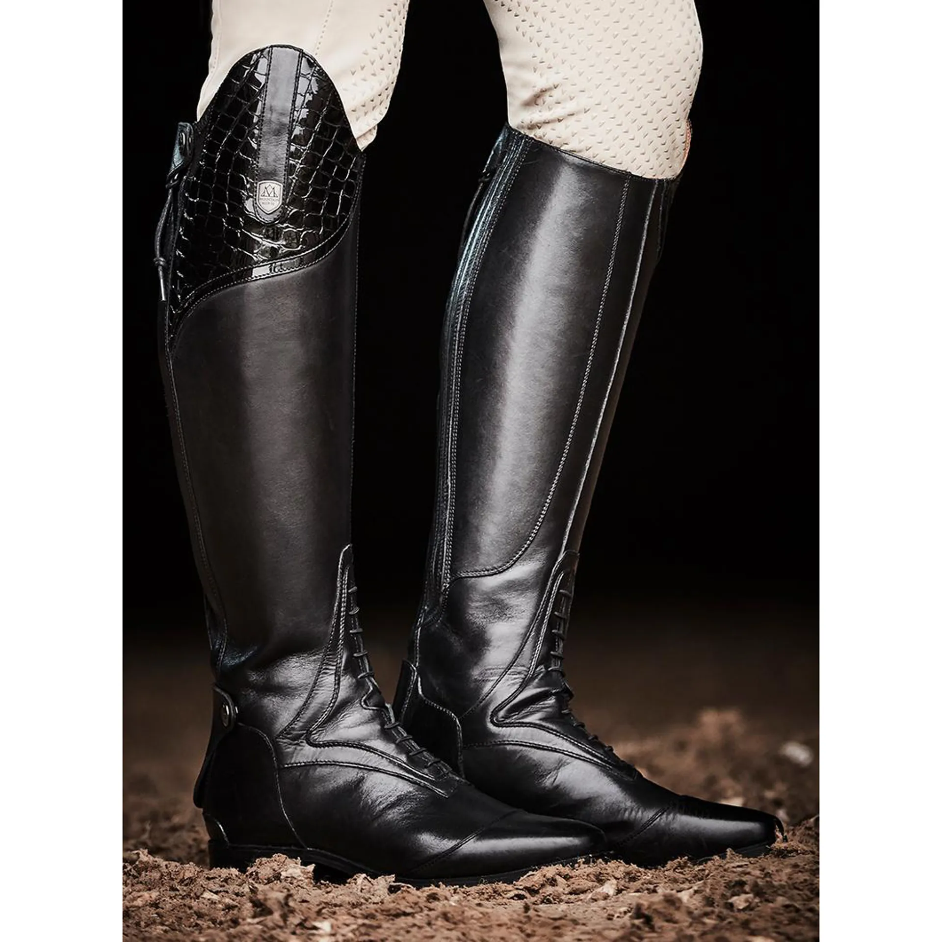 Mountain Horse Sovereign Lux Ladies Tall Riding Boots - Black