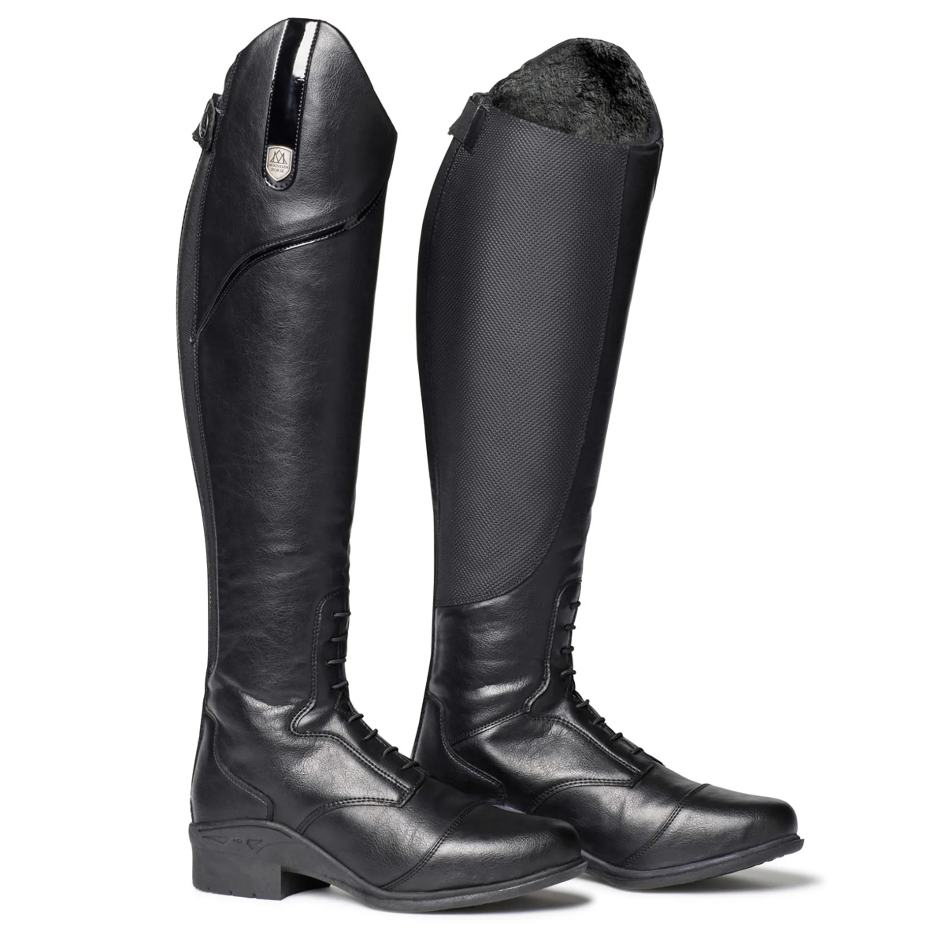 Mountain Horse Veganza Winter Womens Tall Riding Boots - Black