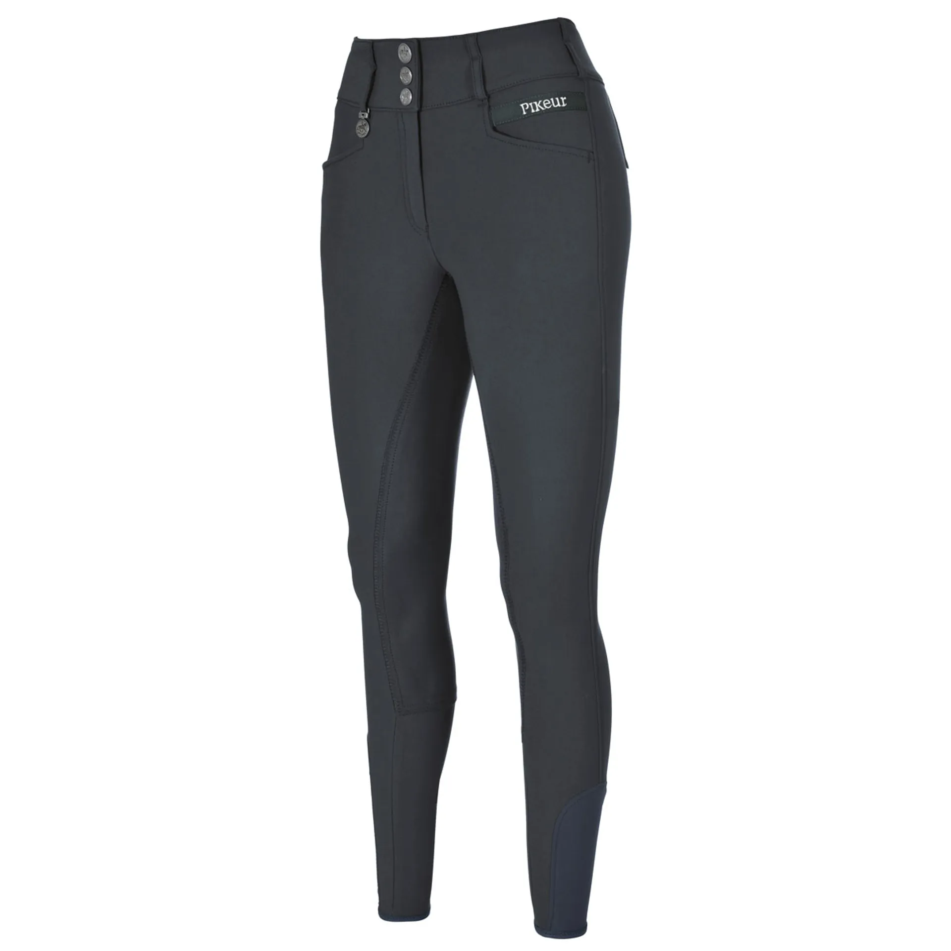 Pikeur Candela McCrown Corkshell Full Seat Breeches - Dark Shadow
