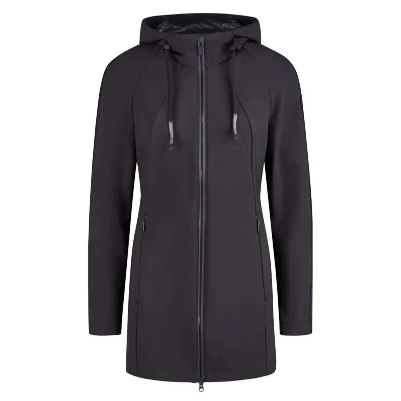 Pikeur Athleisure 6047 Ladies Long Softshell Jacket - Black