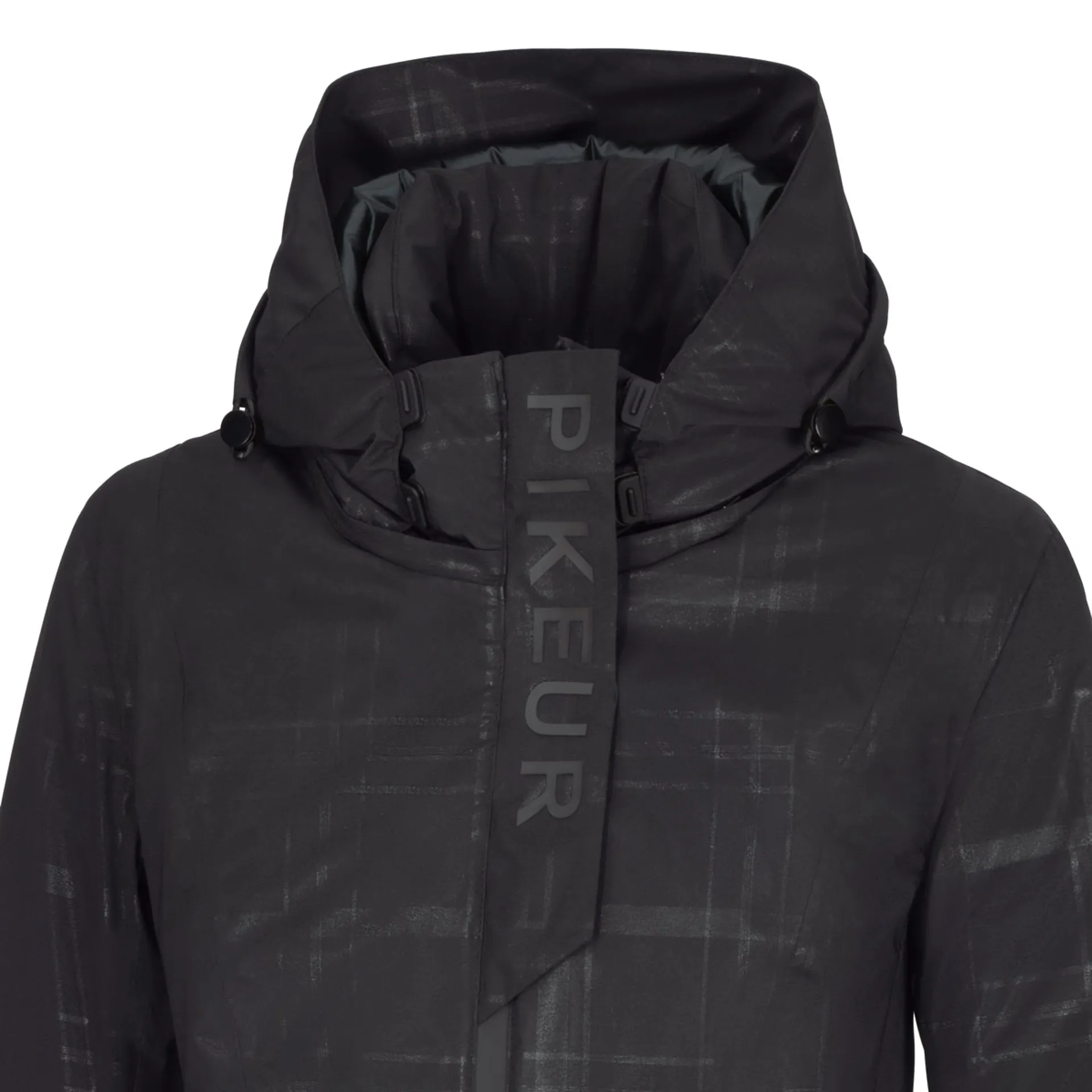 Pikeur Selection 4021 Ladies Long Waterproof Jacket - Caviar