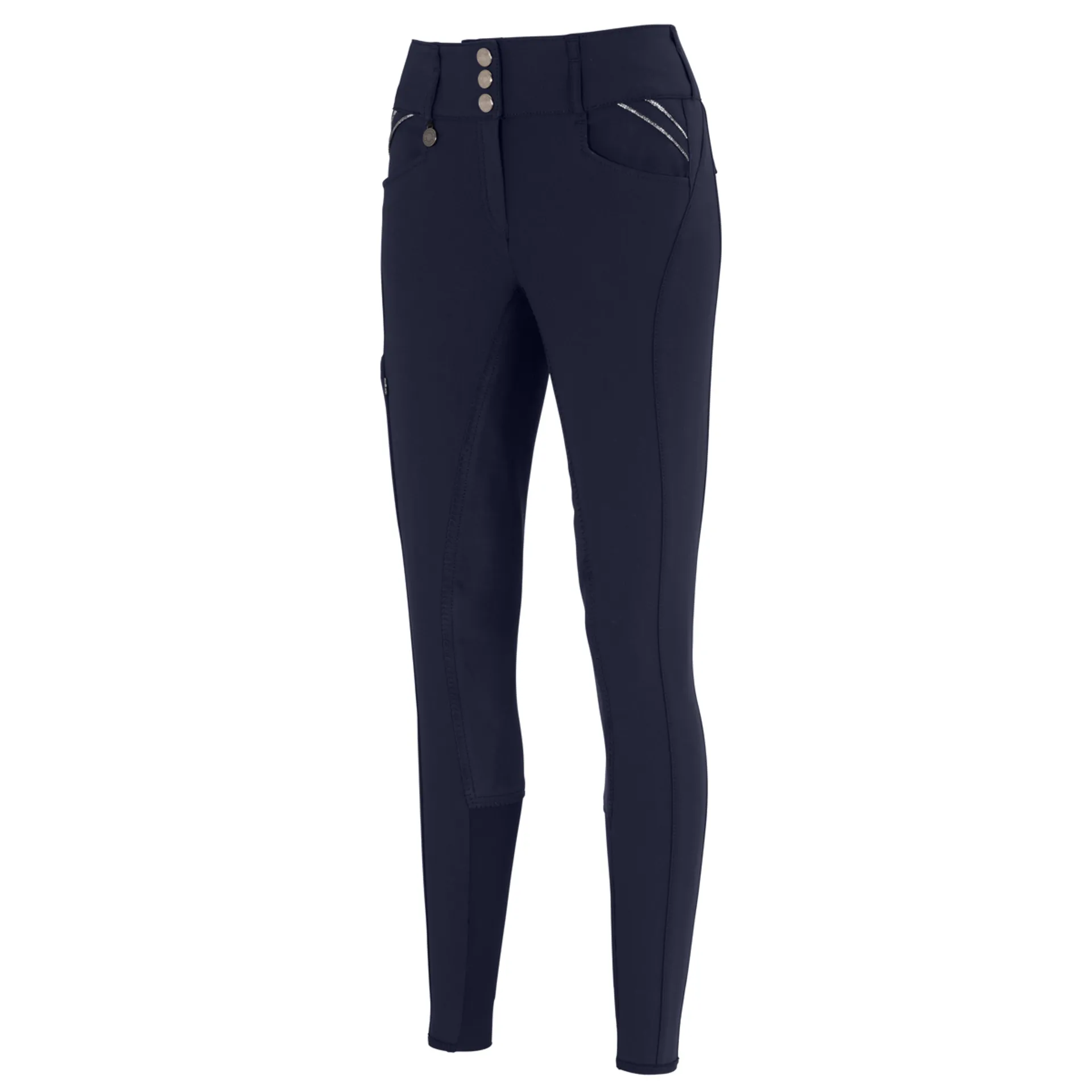 Pikeur Candela Glamor McCrown Full Seat Breeches - Night Blue