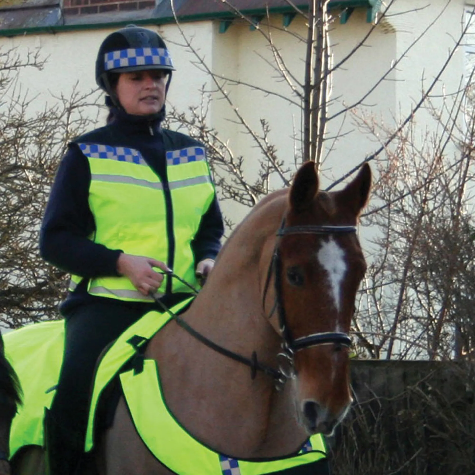 Equisafety Polite Reflective Air Waistcoat - Yellow