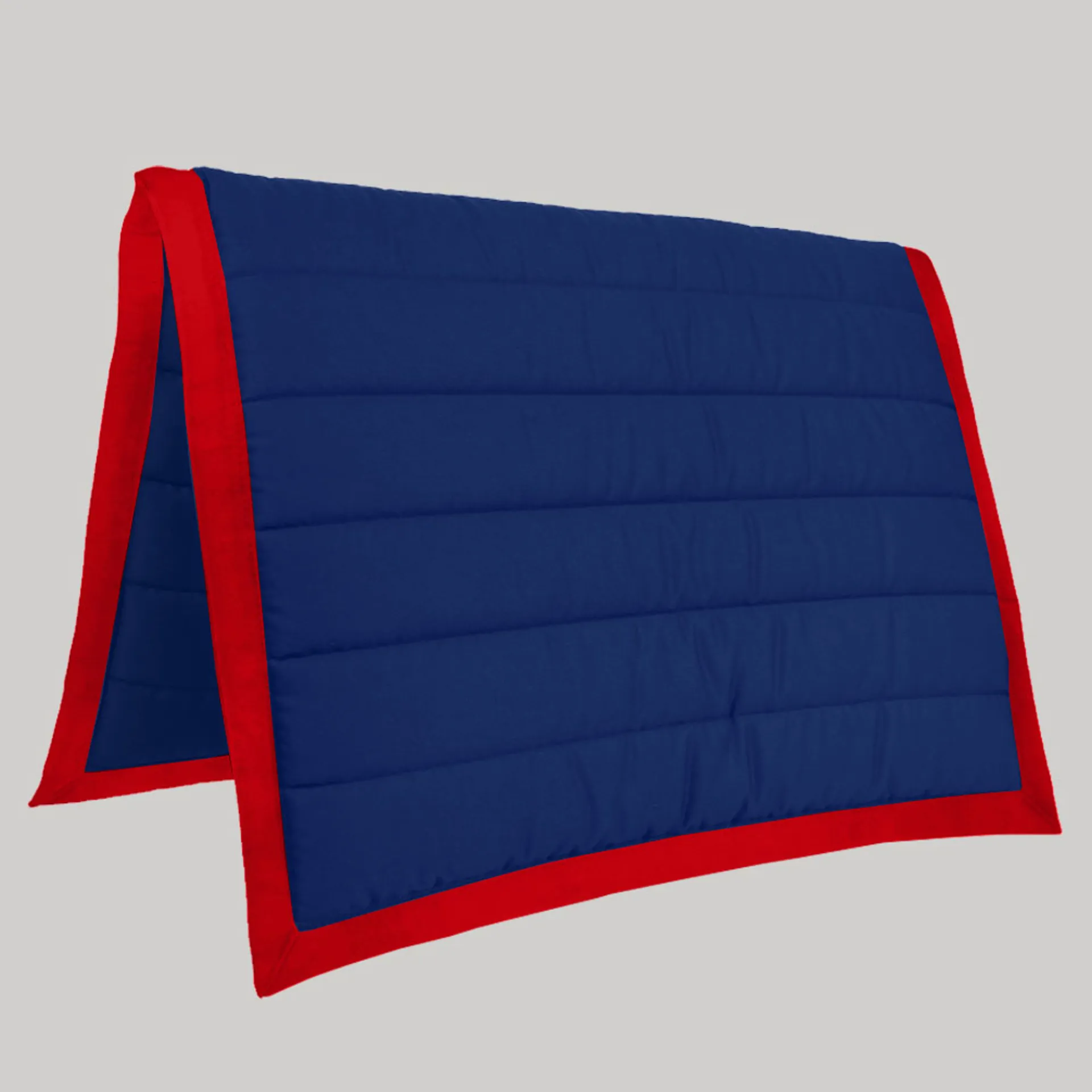 PolyPads Classic Single Saddlepad - Royal/Red