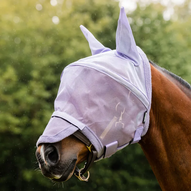 Rambo Plus Fly Mask - Lavender