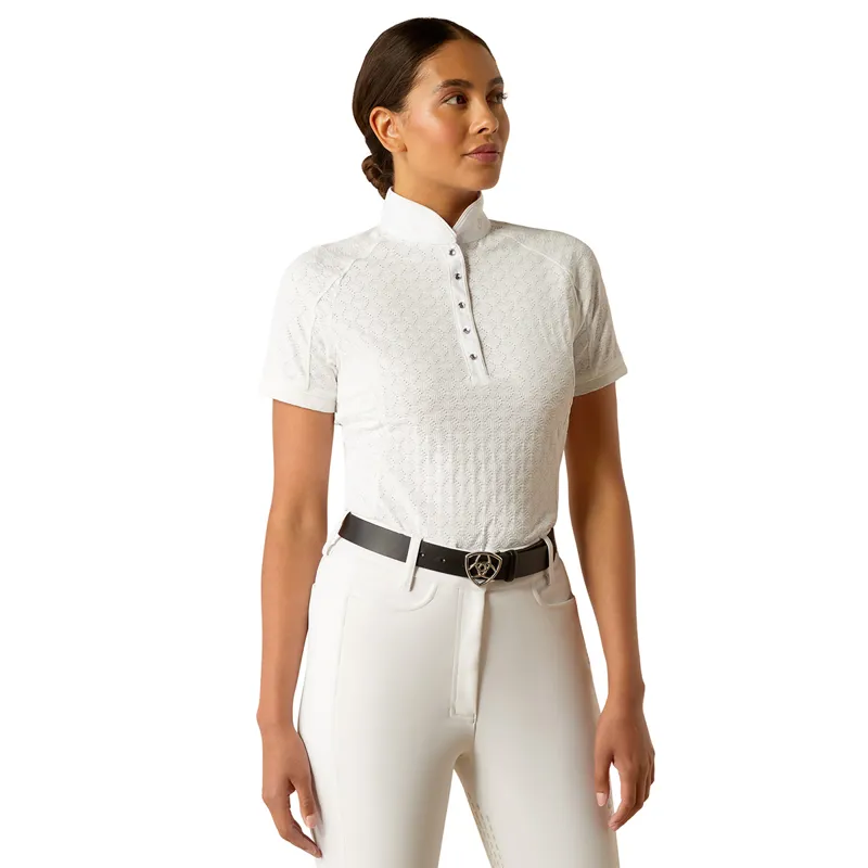 Ariat Showstopper X Ladies Show Shirt - White