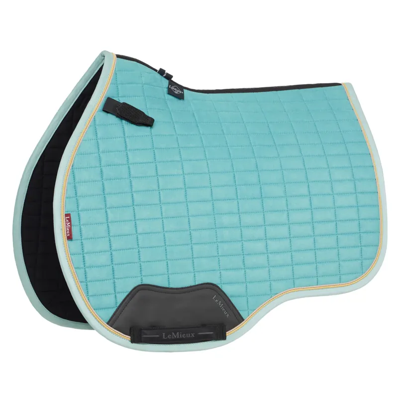 LeMieux Suede GP Saddle Pad - Lagoon