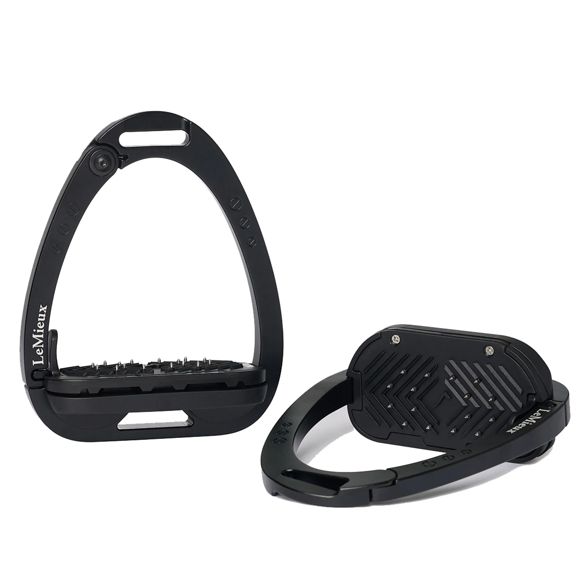 LeMieux Vector Balance Inclined Safety Stirrups - Black