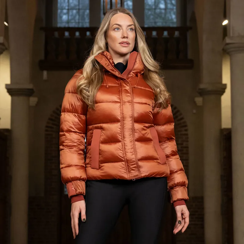 Pikeur Selection 8016 Womens Quilted Jacket - Rosewood