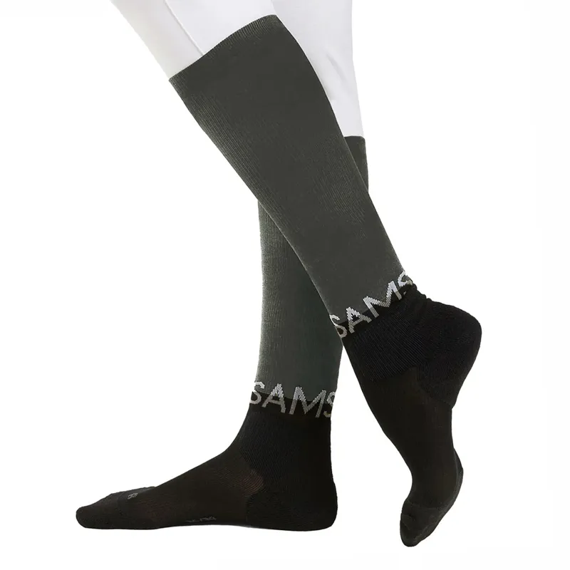 Samshield Balzane Sport Coolmax Unisex Riding Socks - Black