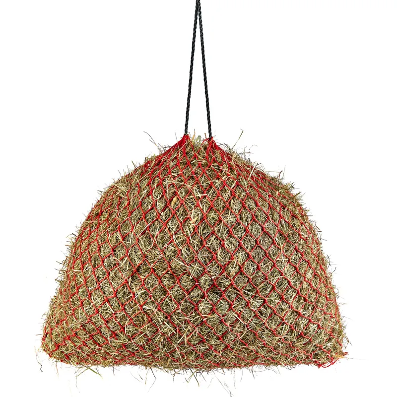 Shires Greedy Feeder Small 30in Haynet - Red