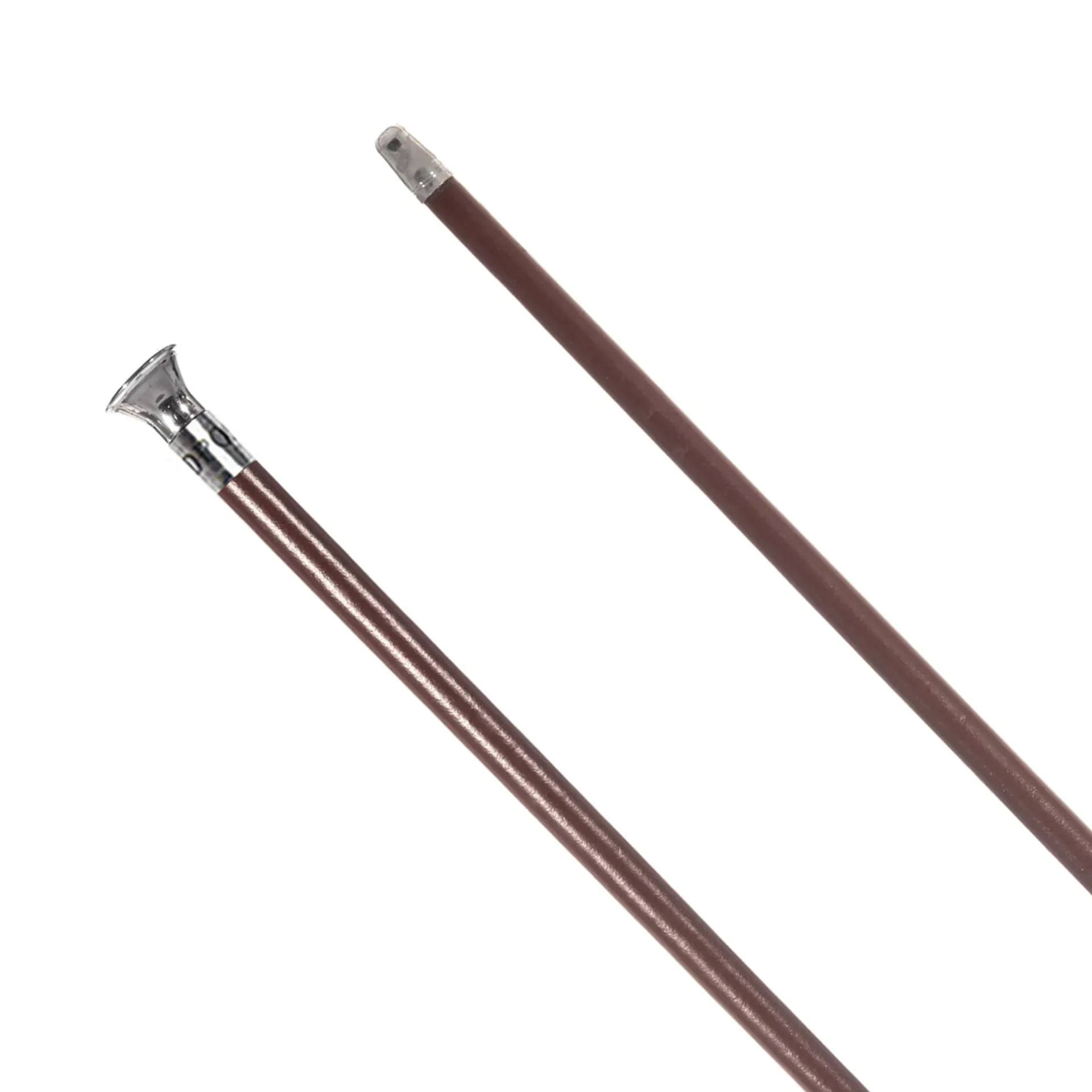Redpost Silver Cap Show Cane - Brown