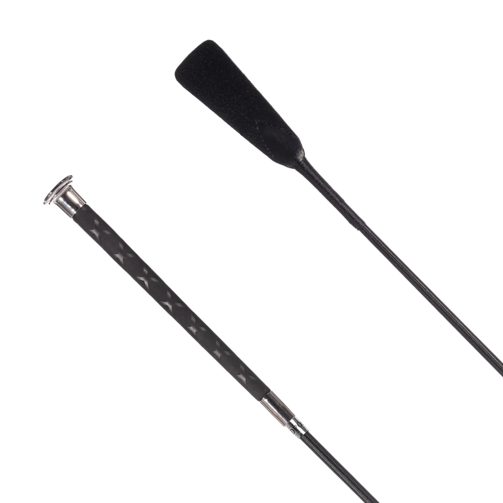 Redpost X-Grip Rubber Riding Whip - Black