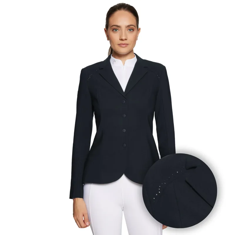 Samshield Olympe Crystal Ladies Competition Jacket - Navy
