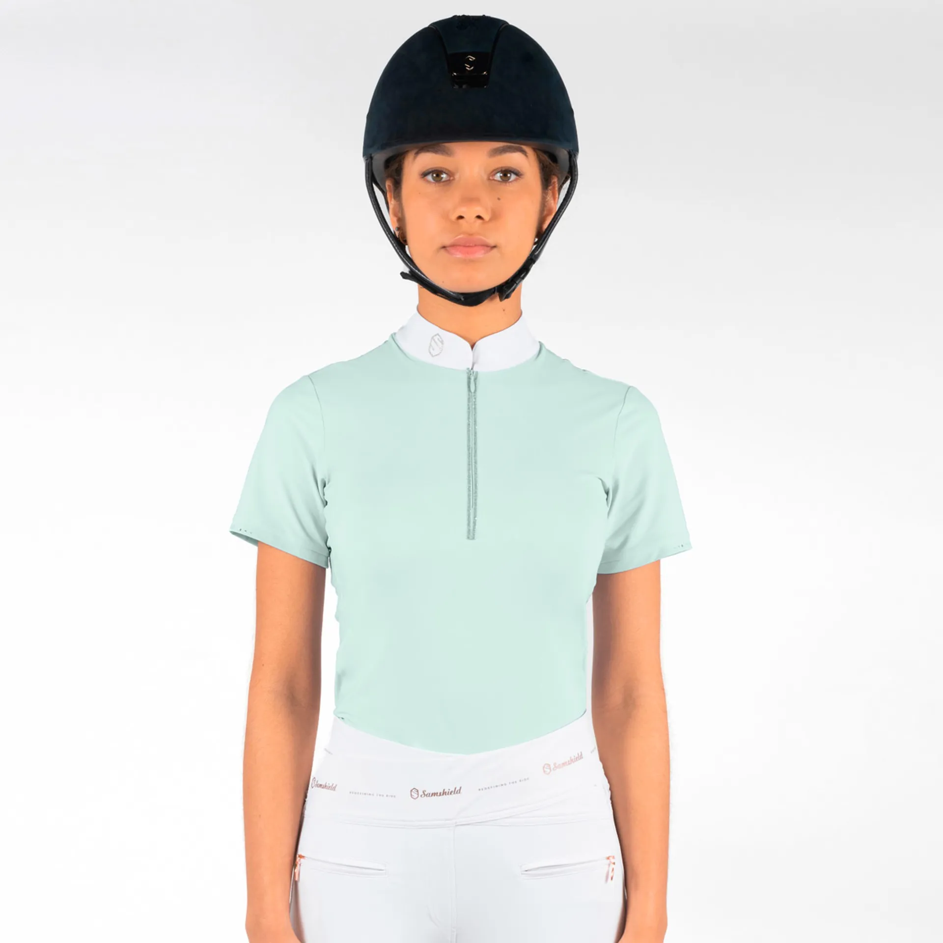 Samshield Aloise Short Sleeve Competition Shirt Sea Green
