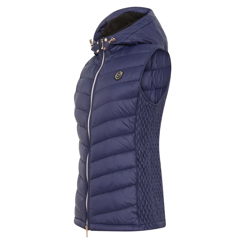 Samshield Chamonix Ladies Gilet - Night Blue/Rose Gold