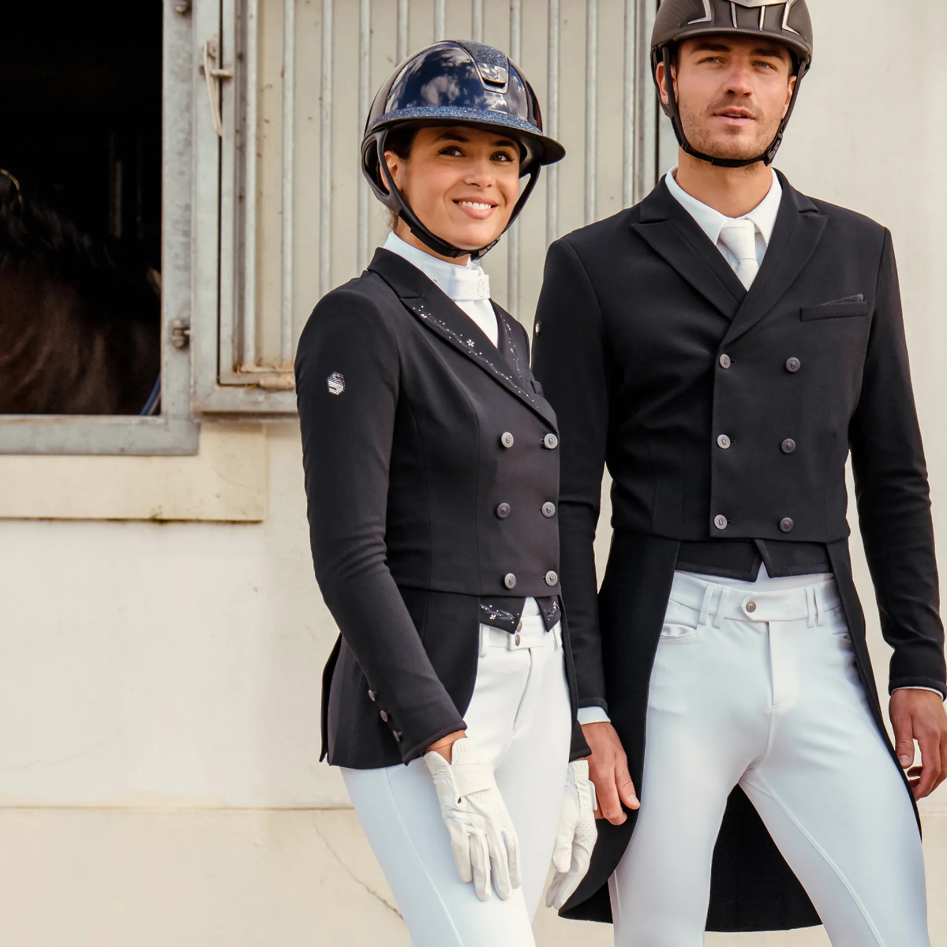 Samshield Short Frac Flower Jewellery Competition Jacket - Navy