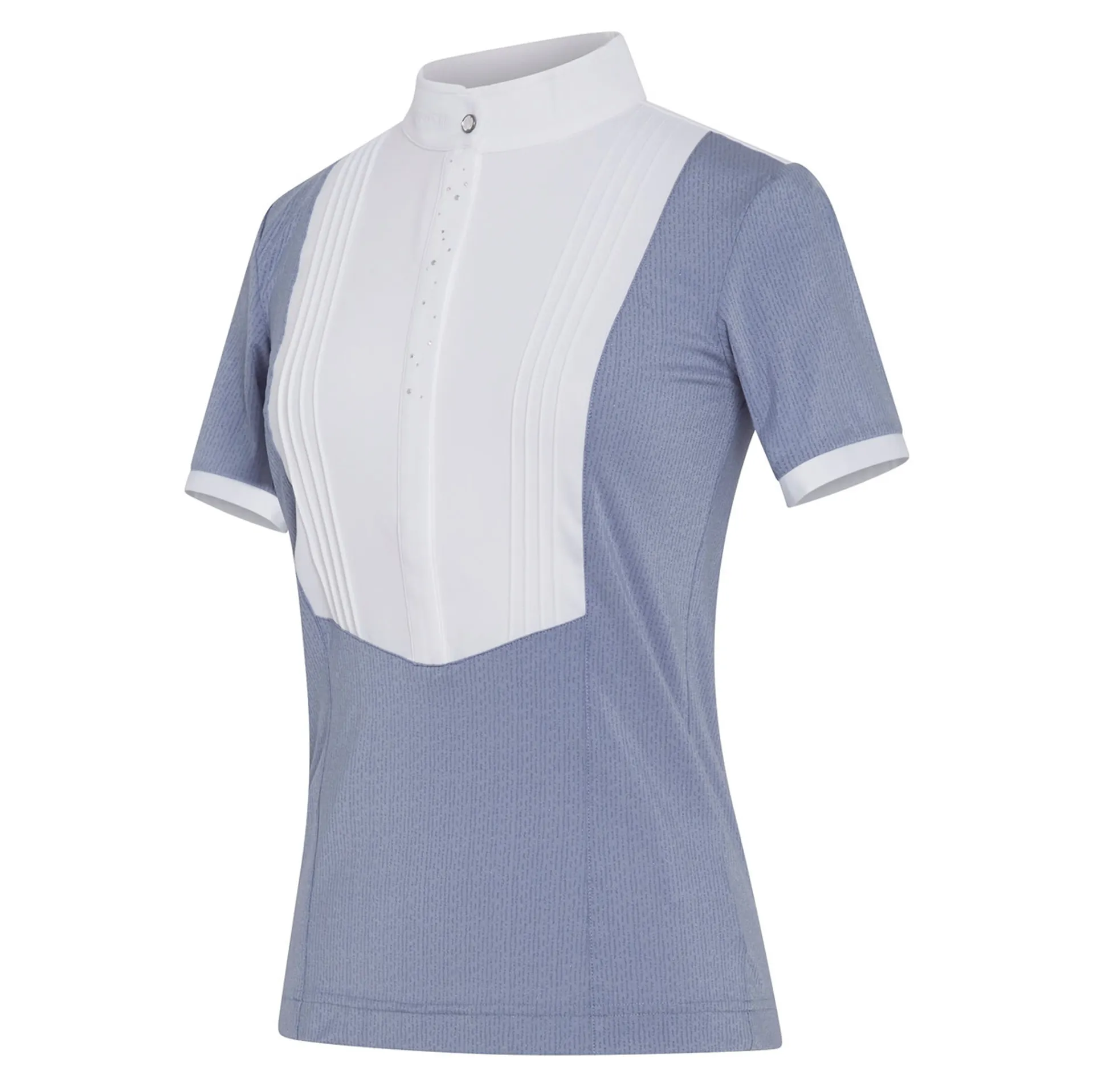 Samshield Sixtine Ladies Competition Shirt - Light Blue Glitter