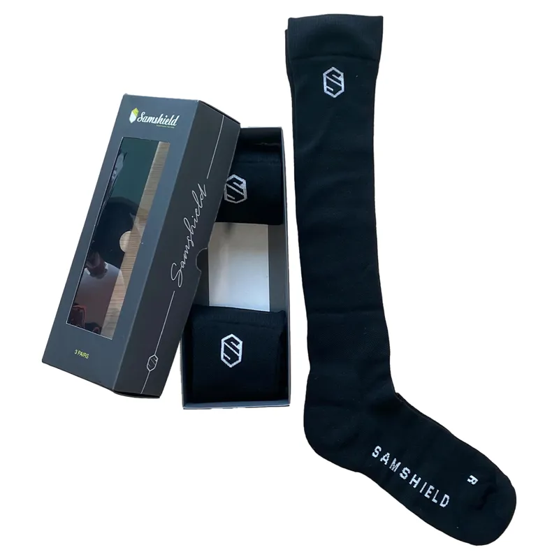 Samshield Balzane Blazon Unisex Tall Riding Socks 3 Pack