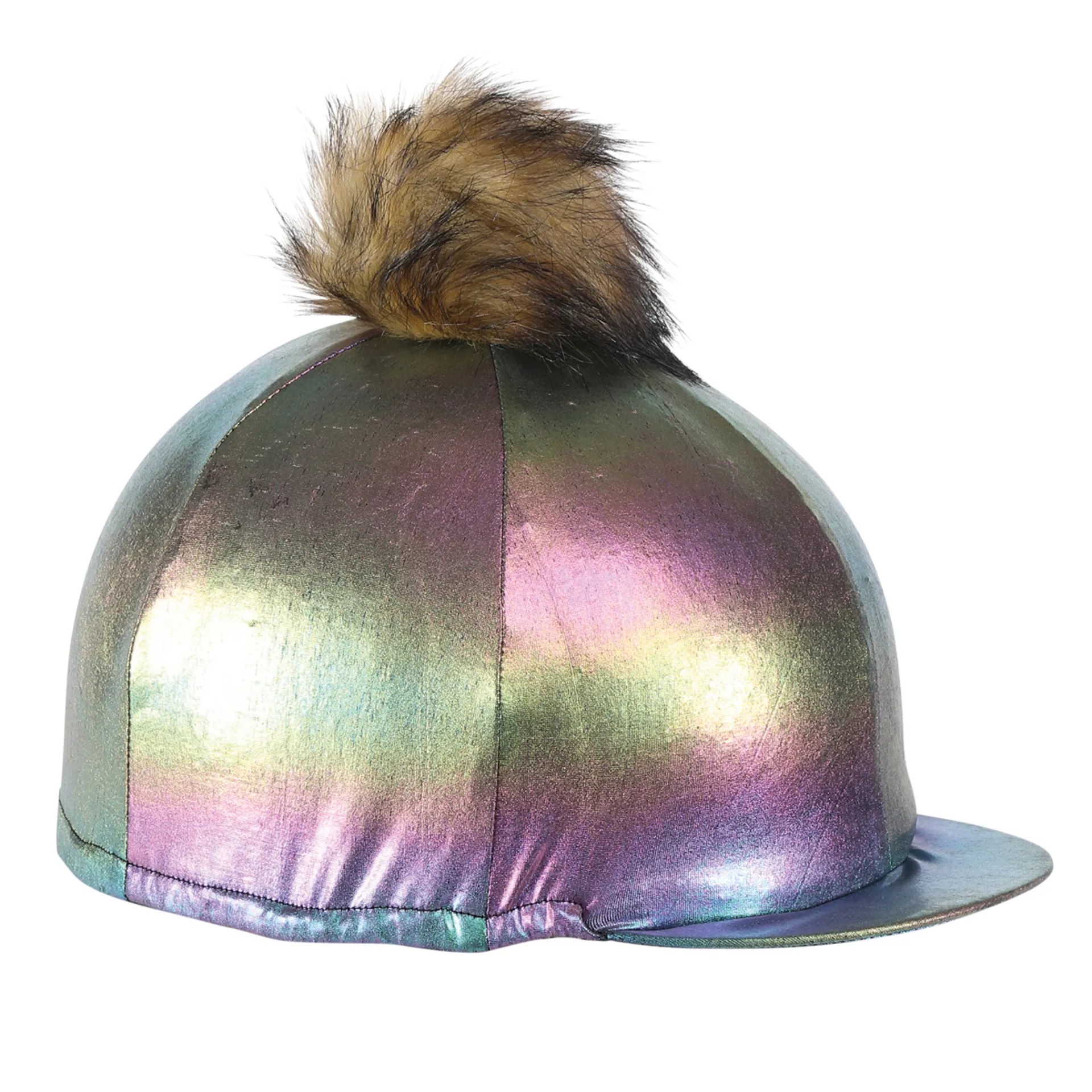 Shires Metallic Hat Cover - Rainbow