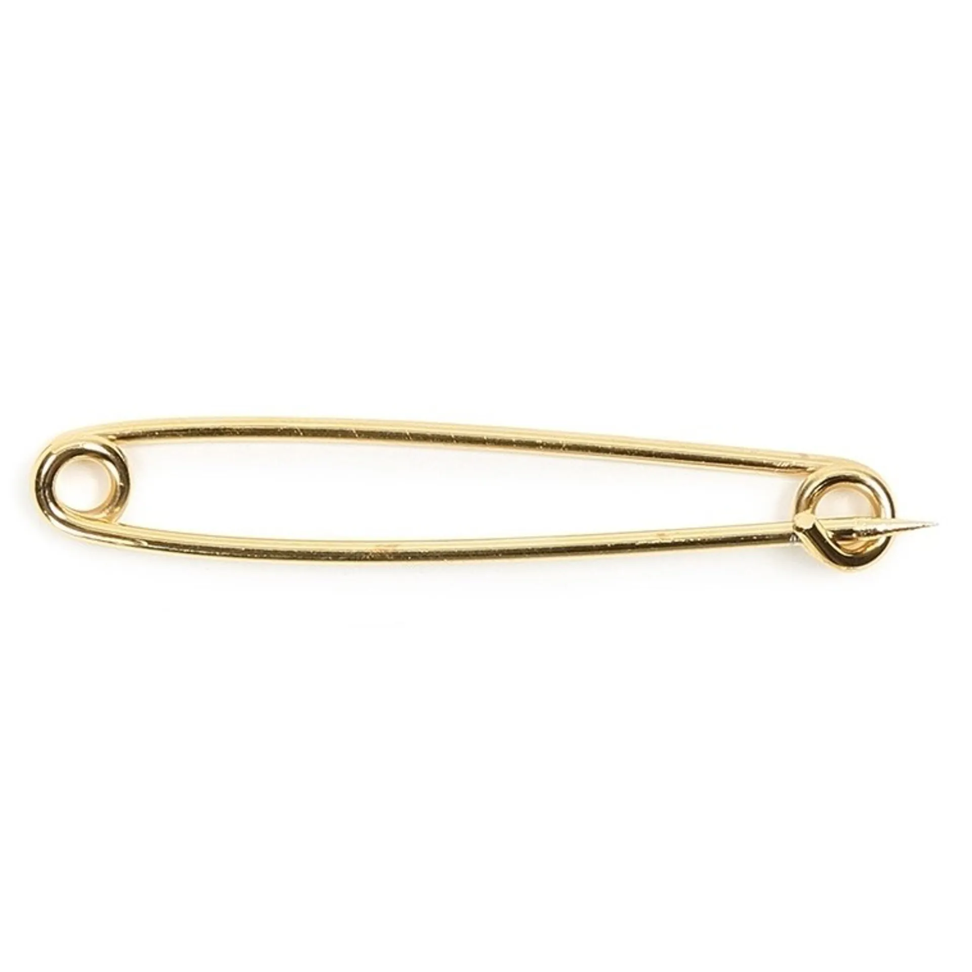 Shires Plain Plated Stock Pin - Gold