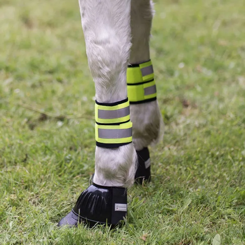 Spartan Fluorescent Leg Wraps - Reflective Yellow