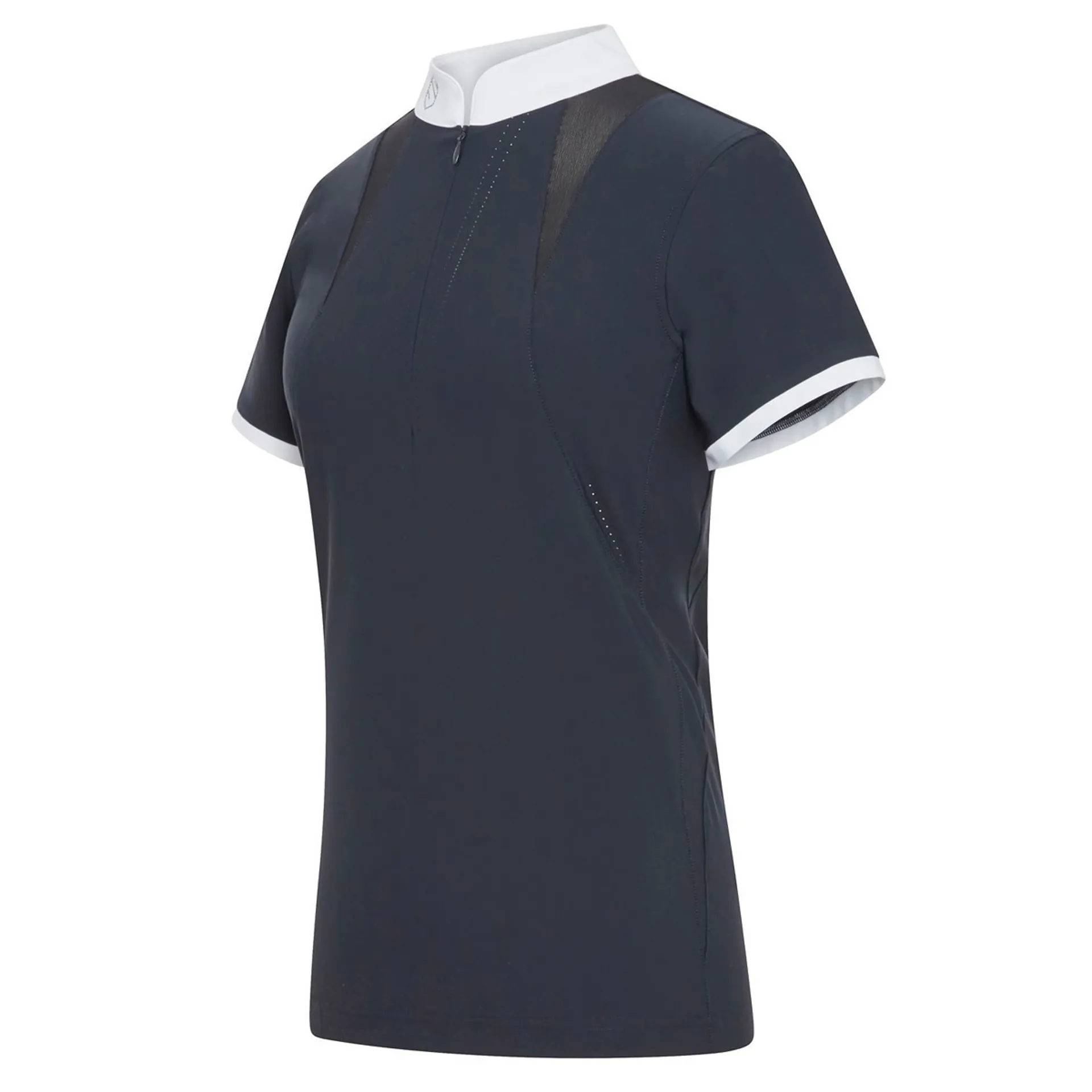 Samshield Cassy Ladies Short Sleeve Competition Shirt - Navy