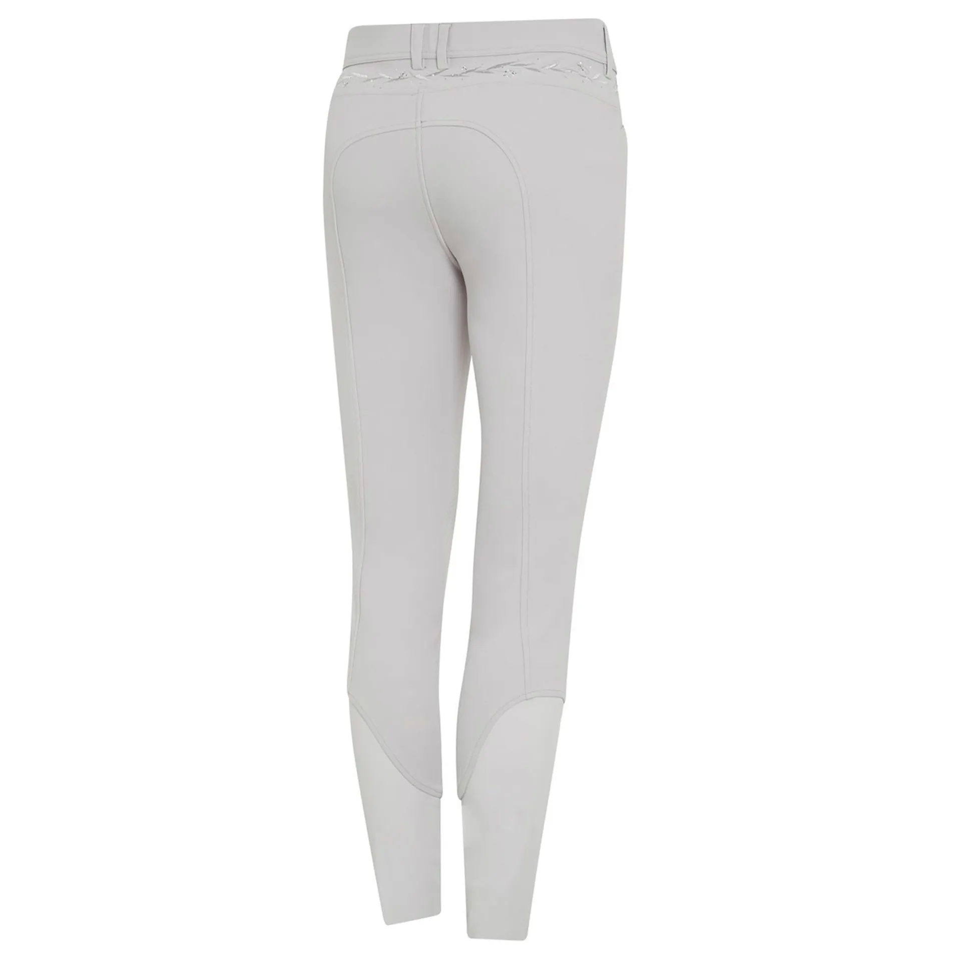 Samshield Jully Flower Jewellery Ladies Breeches - Stone Grey