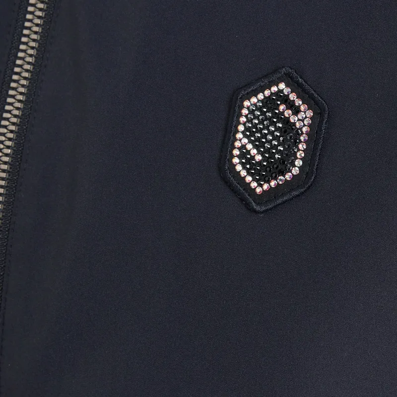 Samshield Liv 23 Ladies Waterproof Long Jacket - Navy/Rose Gold