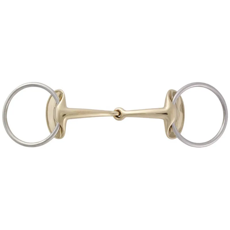 Stubben Golden Wings Single Jointed Snaffle Bit