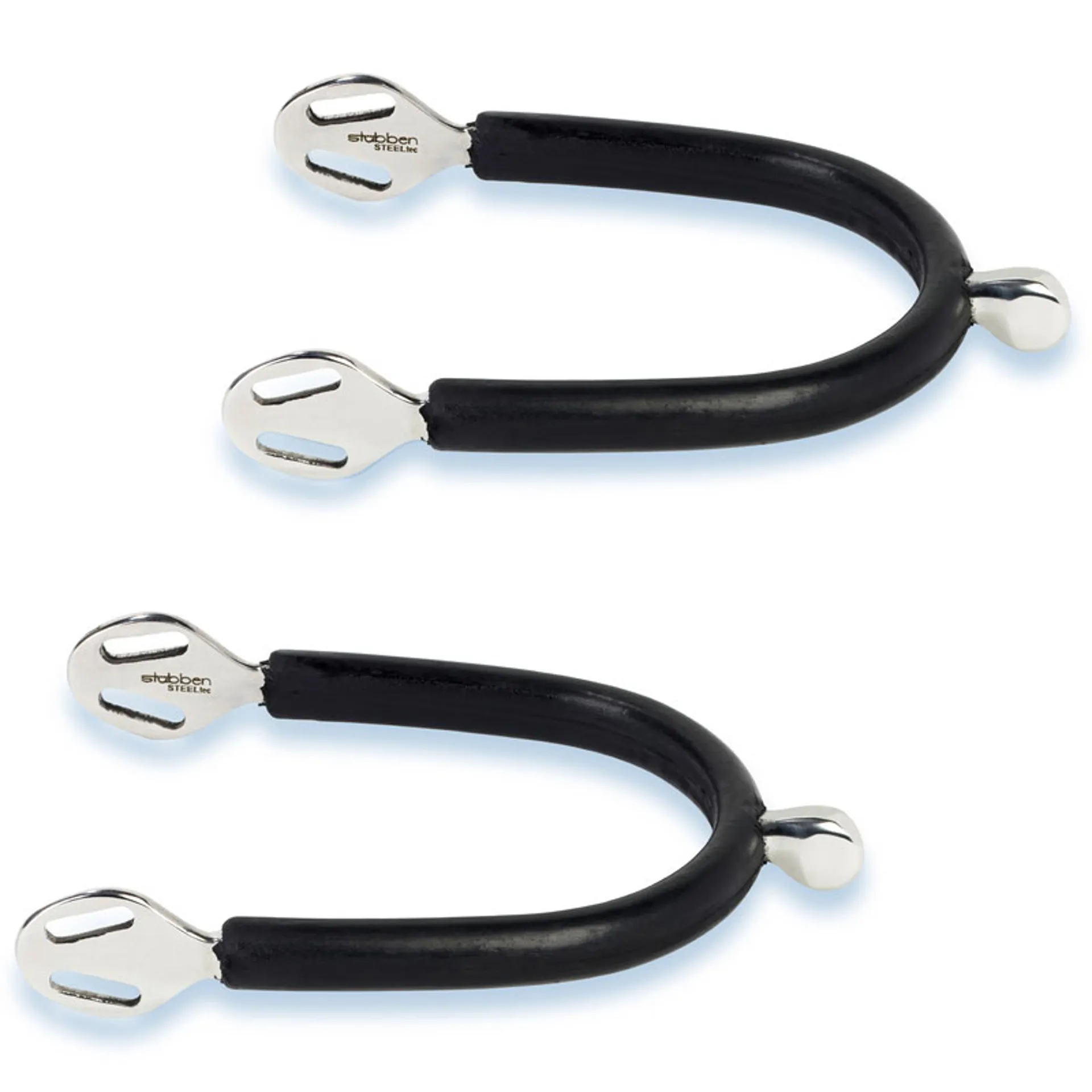 Stubben SEQ Rubber Covered Rounded End Spurs