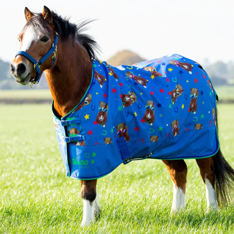 Shires Tikaboo Lite 0g Turnout Rug - Cool Shetland