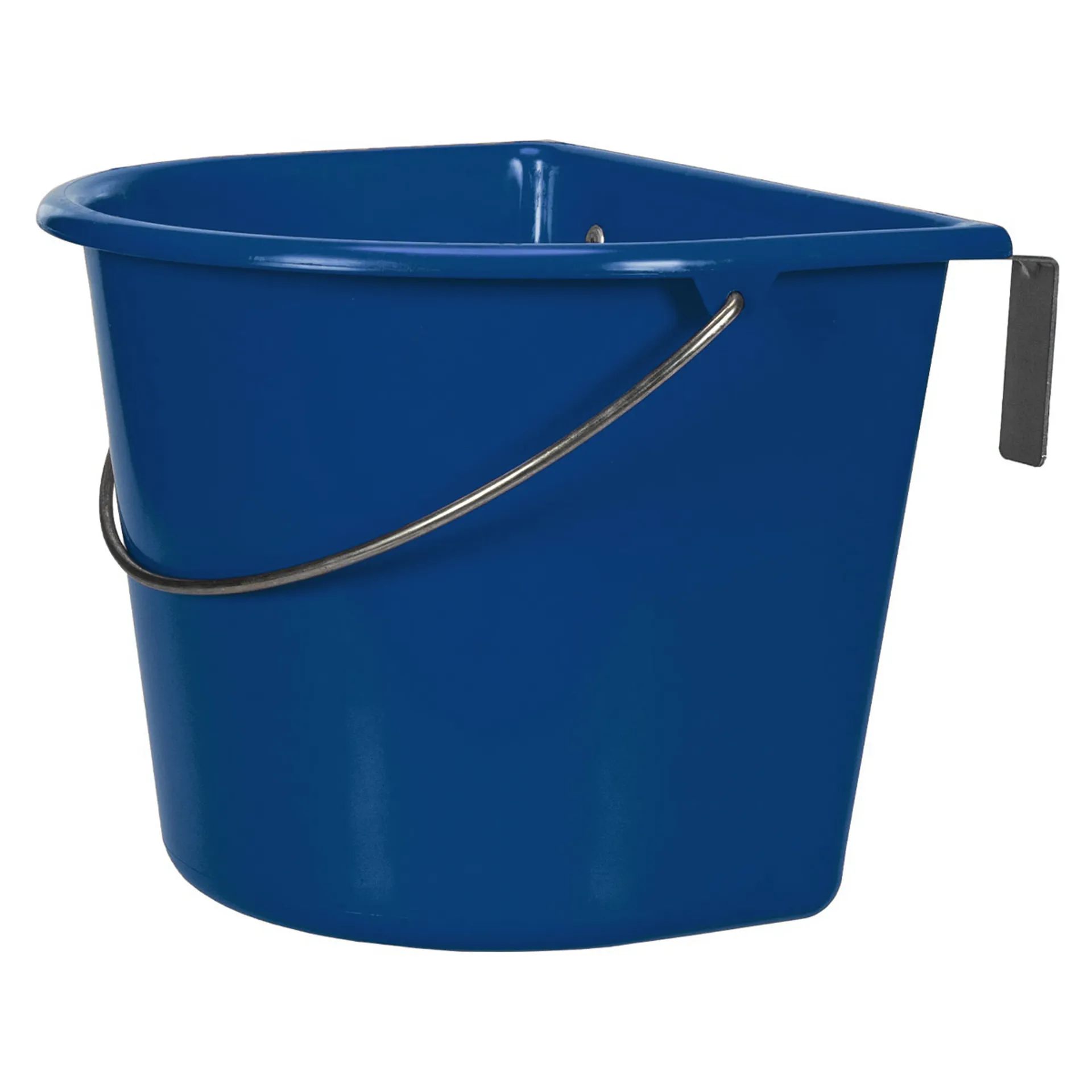 V-Plast Feed Manger with Hooks and Handle 15L Bucket - Navy