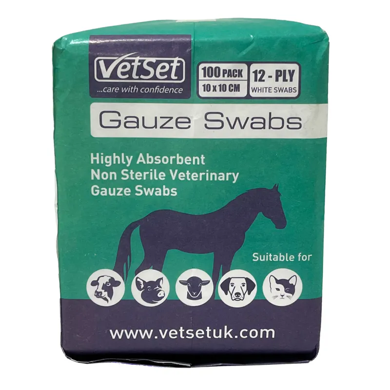 VetSet Gauze Swabs