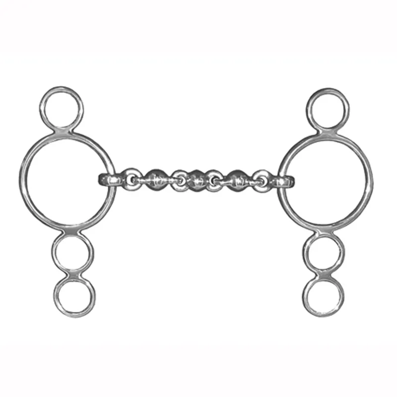 Lorina Continental 3 Ring Waterford Gag Bit