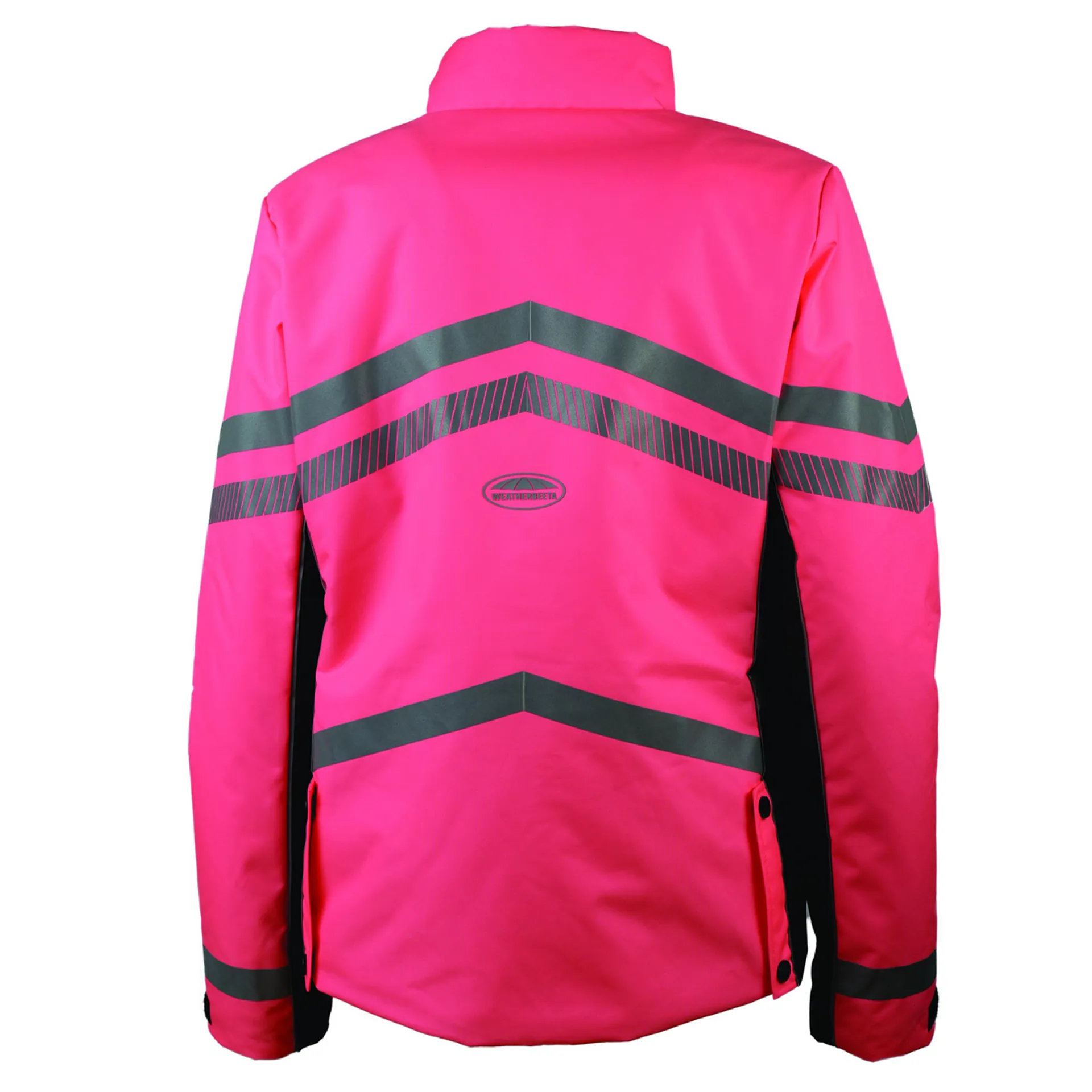 WeatherBeeta Reflective Heavy Adults Waterproof Jacket - Pink