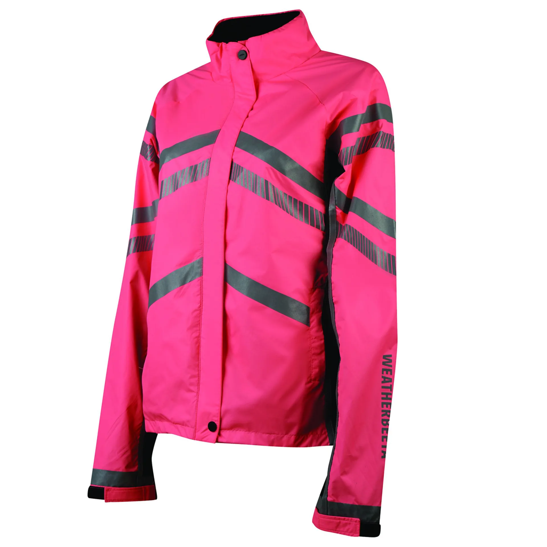 WeatherBeeta Reflective Adults Waterproof Jacket - Pink