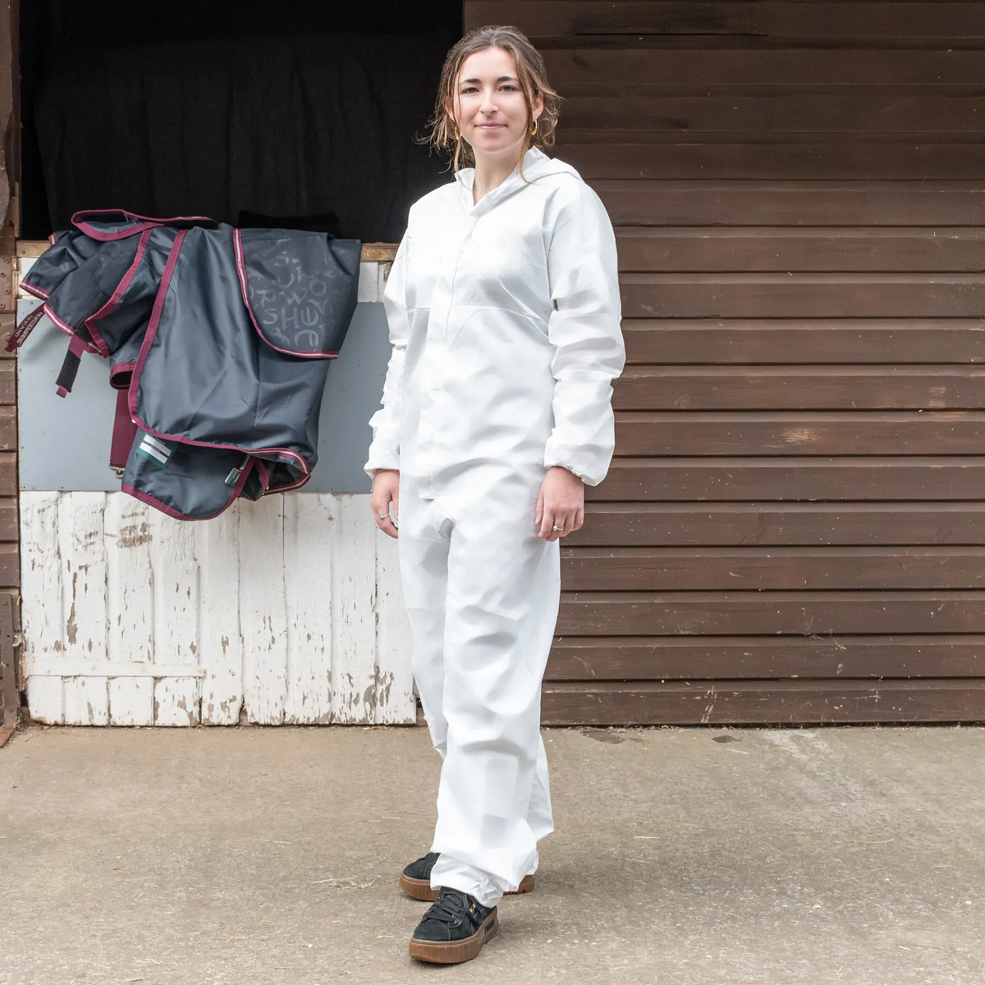 Wolseley Reusable Unisex Clipping Overall - White