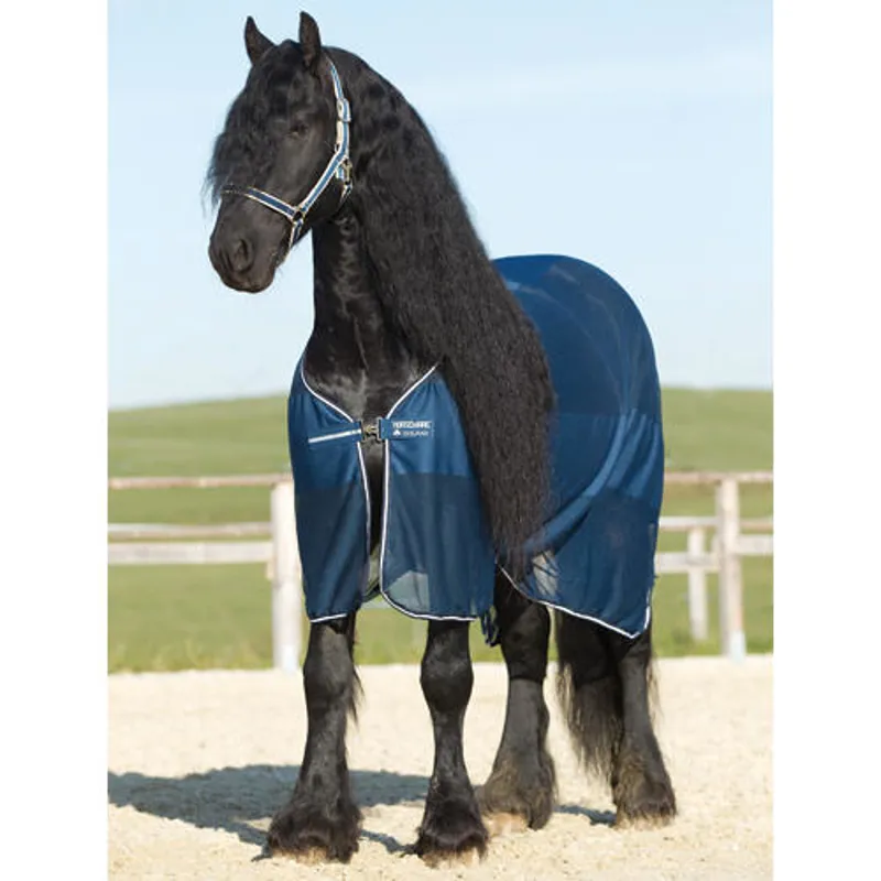 Rambo Block Net Cooler with Removable Surcingles - Navy/Navy and