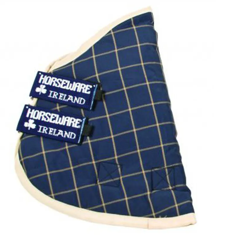 Rhino Original Turnout Light Neck Cover Hood - Navy/Tan