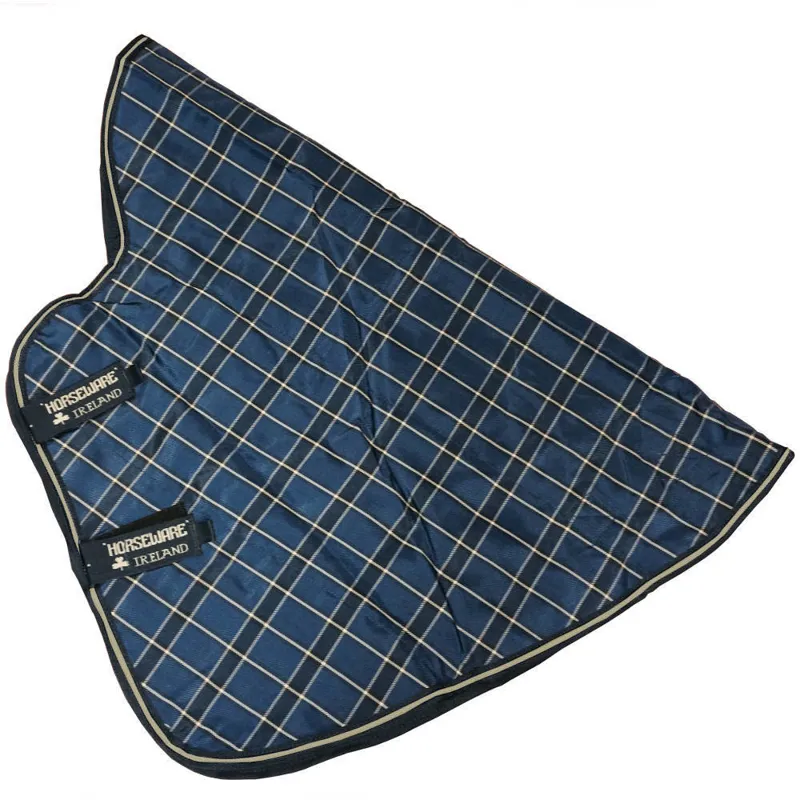 Rhino Original 150g Stable Neck Hood - Navy/Cream