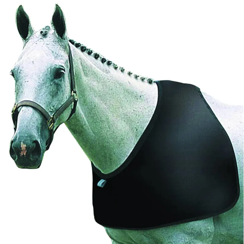 Roma Satin Shoulder Guard - Black