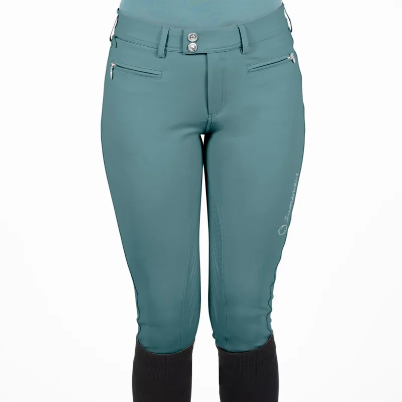 Samshield Adele Knee Grip Ladies Breeches - Steel Grey