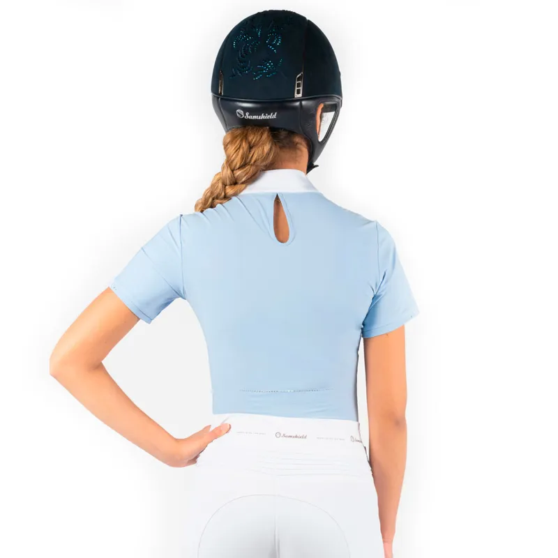 Samshield Aloise Short Sleeve Competition Shirt - Powder Blue