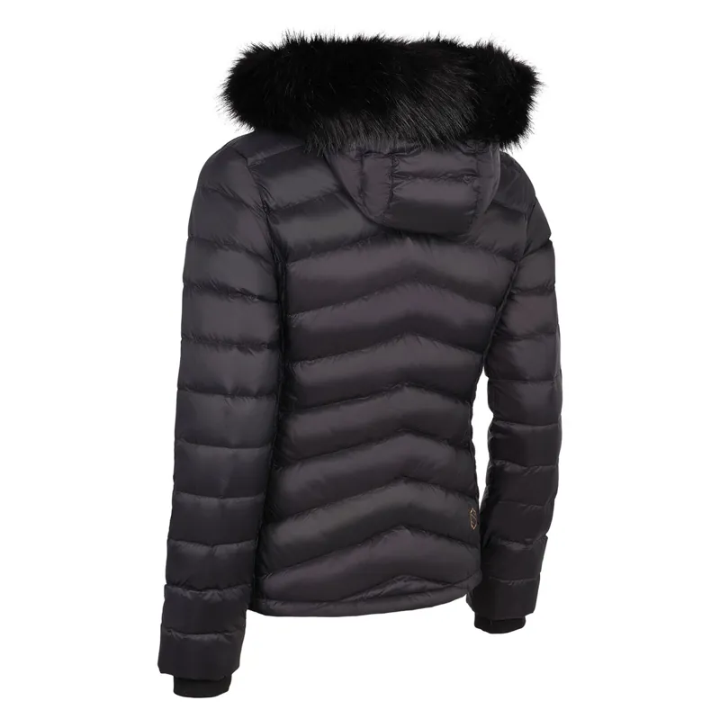 Samshield Courchevel Ladies Down Jacket - Black/Rose Gold