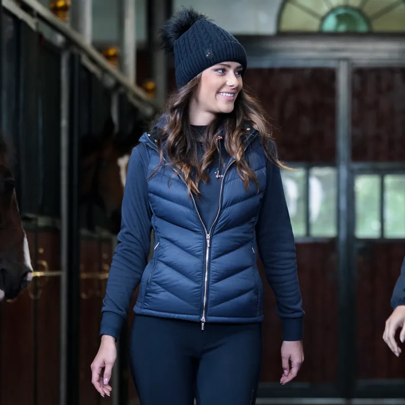 Samshield Chamonix Ladies Gilet - Navy/Rose Gold