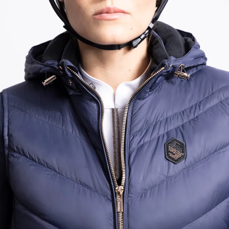 Samshield Chamonix Ladies Gilet - Navy/Rose Gold