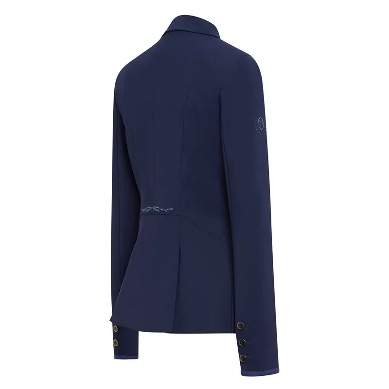 Samshield Louisa Crystal Flower Competition Jacket - Night Blue