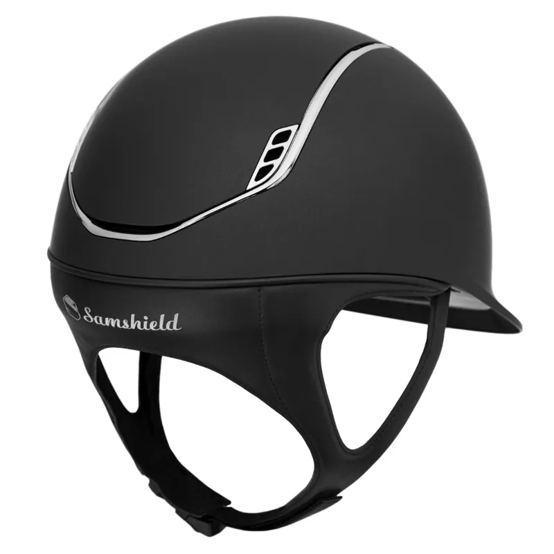 Samshield Shadowmatt 2.0 Standard Riding Hat - Black