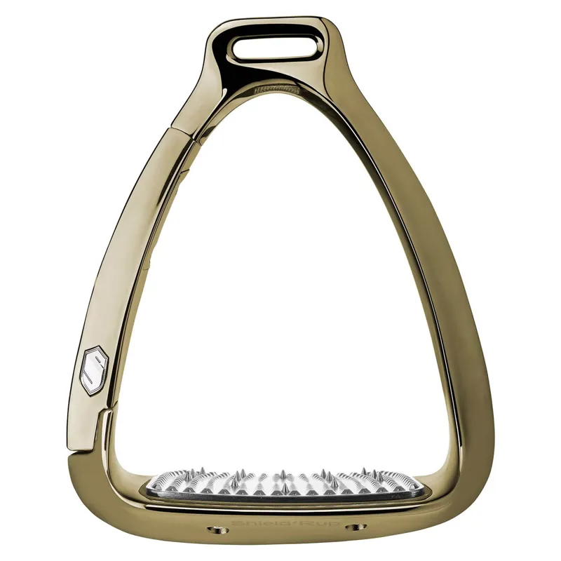 Samshield ShieldRup Stirrup Irons - Gold Chrome